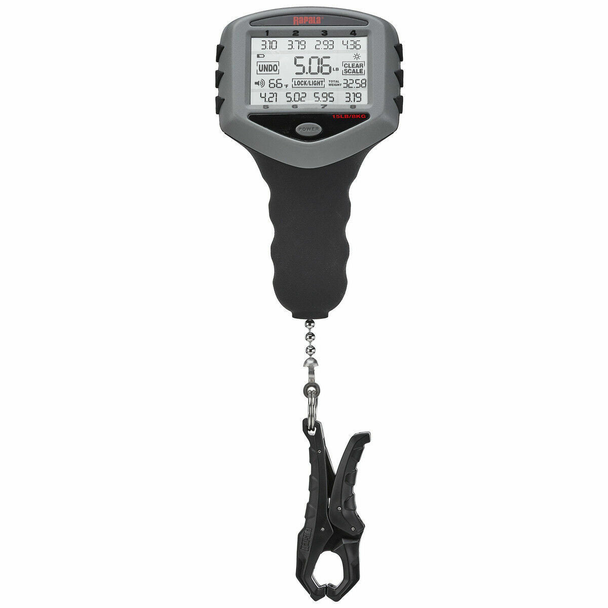 Rapala 15 lb Touch Screen Fishing Scale Tournament Model RTDS15 ...